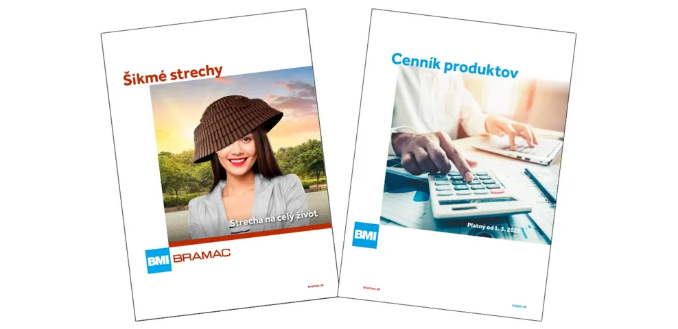 Bramac: cenník a katalógy na stiahnutie - BMI Slovensko